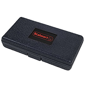 Stalwart - 75-HT1007 Household Hand Tools, Tool Set - 6 Piece by , Set Includes – Hammer, Screwdriver Set, Pliers (Tool Kit for the Home, Office, or Car) Black