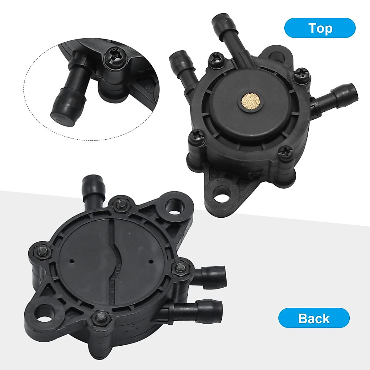 Air Filter & Oil Filter Set Replacement for BS 499486 808656 691035 John Deer L120 Poulan 18-26HP L111 L118 LA130 LA140 LA140 LA150 D130 D140 GY21056