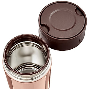 象印マホービン(ZOJIRUSHI) SW-HC Insulated Lunch Jar, 450ml, rosegold