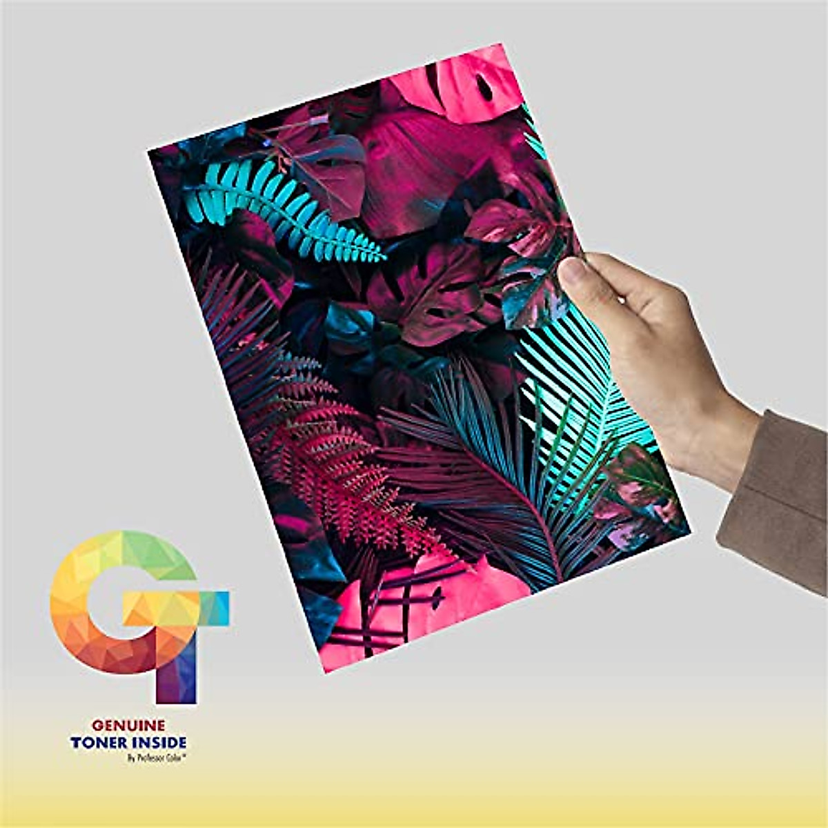 Professor Color Re-Coded OEM Toner Cartridge Replacement for Xerox WorkCentre 7525 7530 7535 7545 7556 7830 7835 7845 7855 | 006R01513 006R01514 006R01515 006R01516, Toner Cartridge 4 Pack