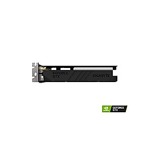 Gigabyte GeForce GTX 1650 D6 OC Low Profile 4G Graphics Card, Low Profile Design, 4GB 128-Bit GDDR6, GV-N1656OC-4GL Video Card