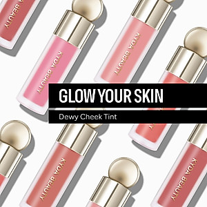 KYDA Liquid Blush, Matte Tinted for Cheeks, Lasting Dewy Finish, High Pigment Soft Creamy Blush, Blendable Lightweight Cover-Cool Pink