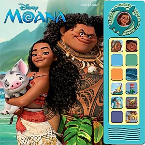 Moana Deluxe Custom Frame Sound Book