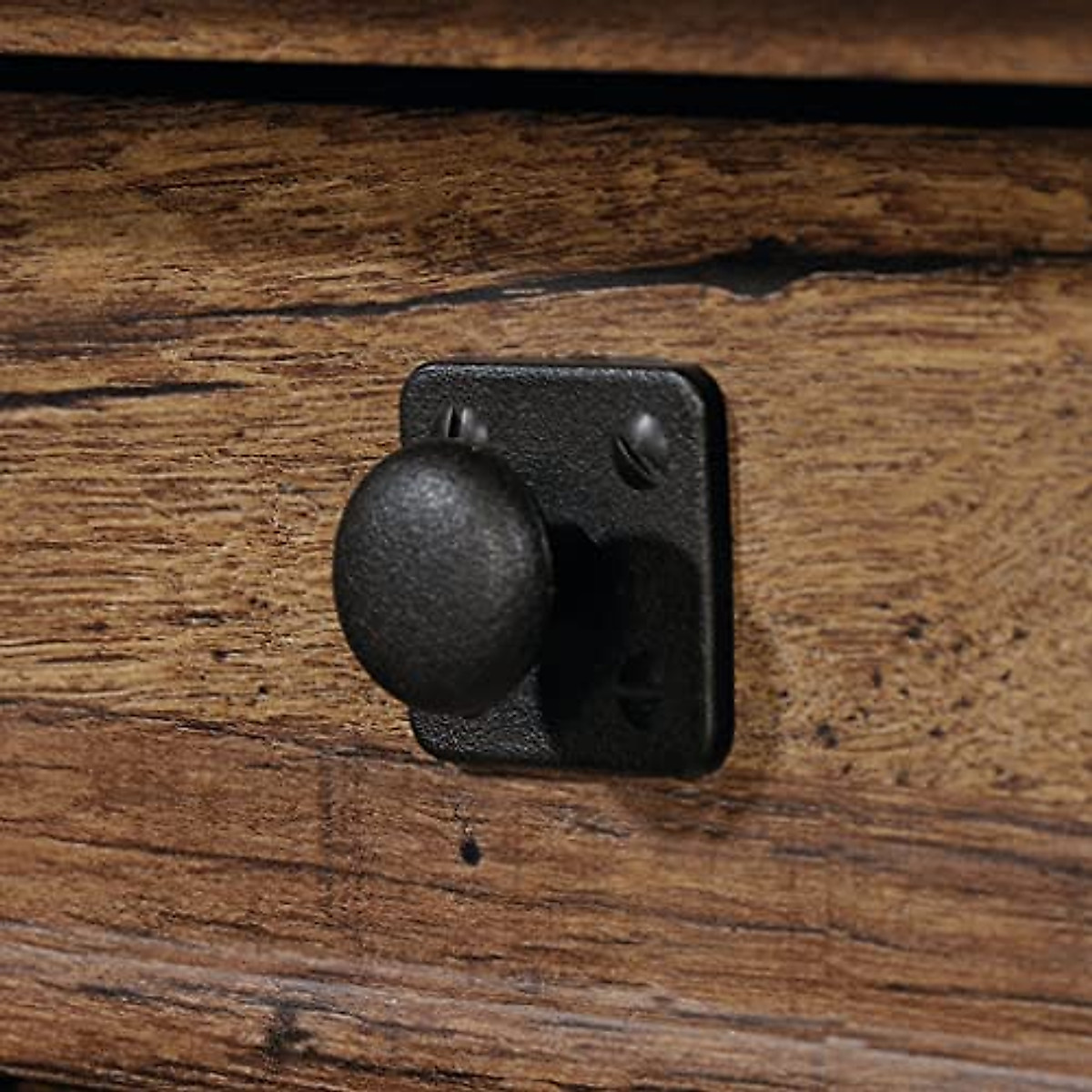 Sauder Palladia L-Shaped Desk, Vintage Oak finish