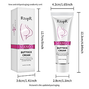 Ownest 2 Pcs Sexy Hip Buttock Enlargement Cream, Effective Shaping Eliminate Printing Firming Buttock, Hip Lift Up Butt Skin Enlargement Massage Sexy Hip Cream