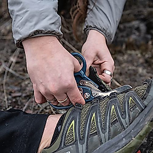 LEATHERMAN, Raptor Response Emergency Shears with Ring Cutter and Oxygen Tank Wrench, Made in the USA, Navy