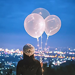 50 Pieces Balloon Sticks With Cups for Bobo Balloons 16" Balloon Holders for Big Latex Stuffing Clear Balloons and Foil Balloons Decorations