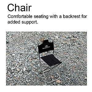 FAYYA Outdoor Camping Chair - Folding Rest Chair, Portable Aluminum Alloy Lightweight Foldable Compact Chair for Fishing Beach Sketching Garden