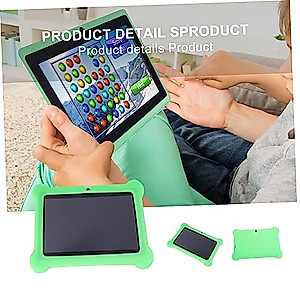 Hemobllo Inch Tablet Kids Tablet Kids pad Kids Tablet Childrens Tablet Children's Tablet Children Tablet WiFi Children's mat Computer Green Tablet