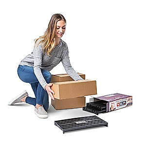 Dolly Pal Hand Truck Helper and Mini Storage Pallet 18" x 10" x 1.5" (3-Pack Box)