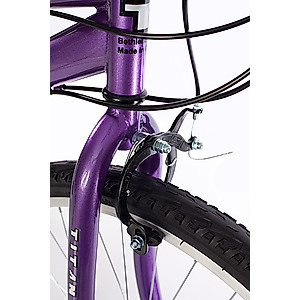 Titan Wildcat Ladies Mountain Bike (Purple/Black, 26-inch)