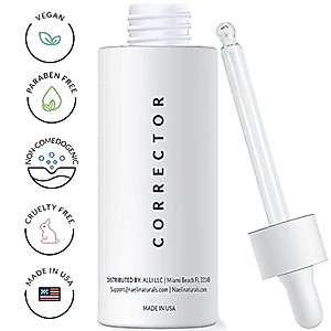 Niacinamide & Azelaic Acid Face Serum 12% - Natural Dark Spot Corrector & Hyperpigmentation Treatment, Brightening Serum, Manages Cystic Acne & Rosacea with Kojic Acid & A-Arbutin, 1 oz