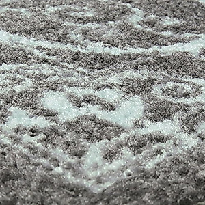 Maples Rugs Pelham Vintage Kitchen Rugs Non Skid Washable Accent Area Carpet [Made in USA], 1'8 x 2'10, Grey/Blue