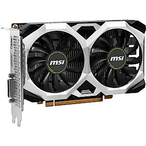 MSI Gaming GeForce GTX 1630 4GB GDRR6 64-Bit HDMI/DP/DVI Dual Fan OC Graphics Card (GTX 1630 Ventus XS 4G OC)