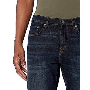 Amazon Essentials Men's Slim-Fit Jeans, Dark Indigo, 36W x 28L