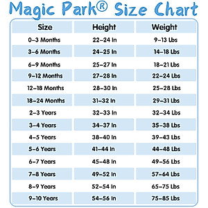 Magic Park Baby Girl Dress Toddler Girl Summer Princess Dresses Kids Holidays Skirt Beach Outfits (Black Flower, 18-24 Months)