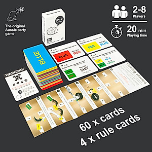 F**k. The Game - Fun Drinking Game for Adults, Perfect Party Game Night, Hilariously Social Card Game