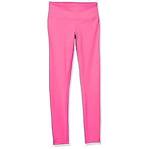 Amazon Essentials Women's Active Sculpt Mid Rise Full Length Legging (Available in Plus Size), Bright Pink, Small