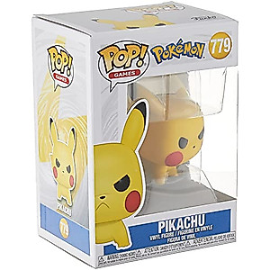 Funko POP Pop! Games: Pokemon - Pikachu (Attack Stance) Collectible Vinyl Figure, Multicolor, One Size