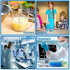 HOBBYIN 250 ML Hydrometer Test Jar, Measuring Cylinder,Test Homebrewed Beer, Wine, Mead, Cider,Easy to Use & Read