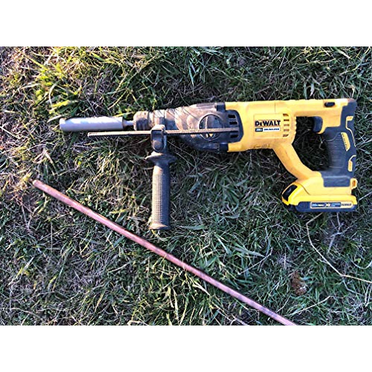 Kelbert-SDS Plus Ground Rod Driver. Work with All SDS Plus Hammer Drills. Good for 5/8" & 3/4" Grounding Rods. Will NOT Work with SDS MAX Hammer Drill