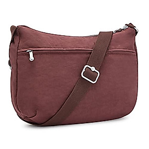 Kipling Women's Izellah Crossbody Bags, Mahogany, Brown, Mahogany, One Size