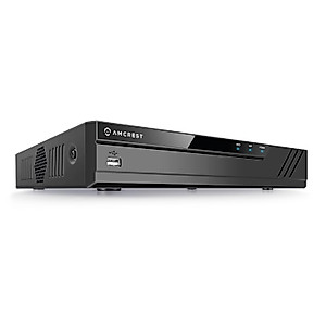 Amcrest NV4108 1080p (8CH 1080p/3MP/4MP/5MP) Network Video Recorder - Supports up to 8 x 1080p (2.1MP) WiFi IP Cameras @ 30fps Realtime, Supports up to 4TB HDD (Not Included) (No Built-in WiFi)