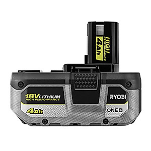TTI Ryobi PBP004 ONE+ High Performance 18 Volts Lithium-Ion 4.0 Ah Battery