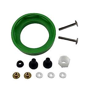 HJSIUTV Toilet Tank to Bowl Coupling Kit Compatible for American Standard Champion 4 Toilet Parts AS738756-0070A 3" Toilet Tank Gasket for Most 3 Inch Flush Valve Opening Tanks