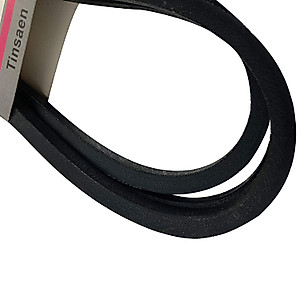 Tinsaen 429636 197253 Kevlar Line V-Belts Blade Deck Drive Belt Replaces Craftsman Husqvarna AYP Poulan 532197253 532429636 598559101 42'' Cut Mower Lawn Tractor , John Deere M84136 M87323 , 1/2"X101"