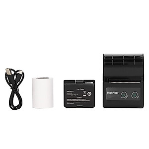 Respicefinem Receipt Printer Thermal Printing 16.0×13.0×7.0 Receipt Printer Smartphone Control 200Dpi Thermal Label Printer Receipts Printer with Roll Printer Paper Thermal Label