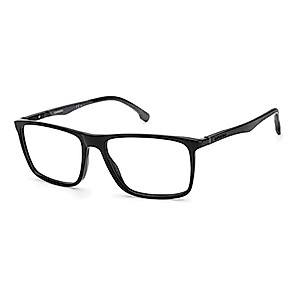 Carrera Men's 8862 Rectangular Prescription Eyewear Frames, Black, 55mm, 17mm