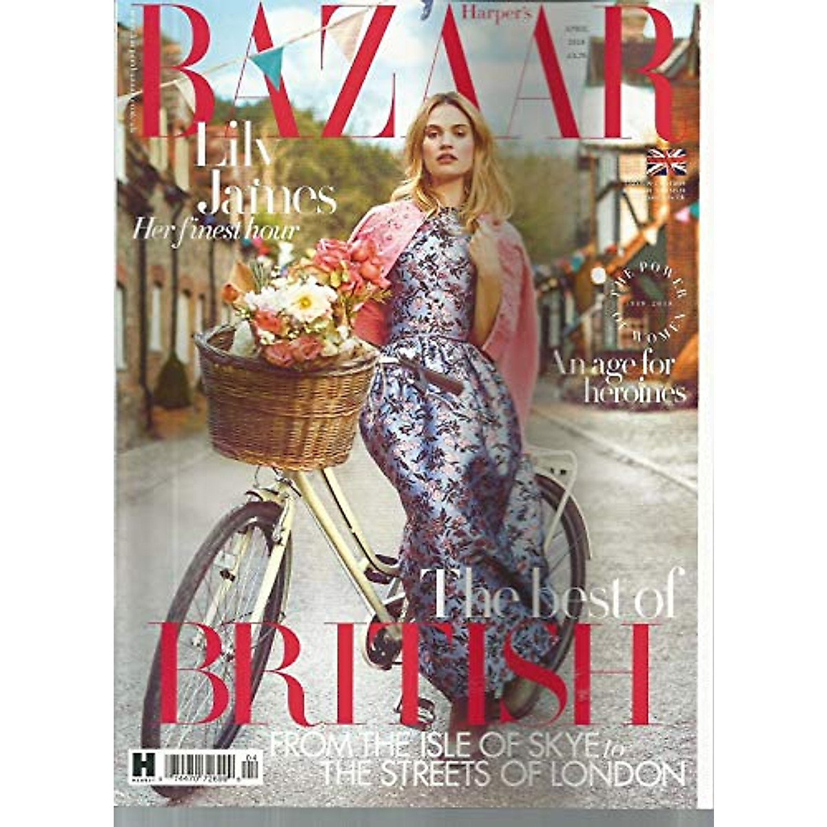 HARPER'S BAZAAR, APRIL 2018, THE FIRST AND LAST WORD IN FASHION ~