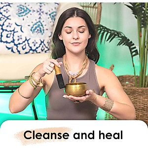 SANEWAVE Tibetan Singing Bowl Set and Tuning fork - Meditation Bowl - 4096 Diapason Sound Bowl - Cuenco Tibetanos for Healing and Mindfulness