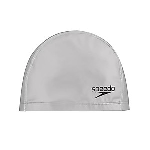 Speedo Unisex Pace Swimming Cap | Comfort Fit, Pink, One Size