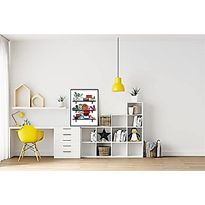 SanArt Sneakers Poster, Hypebeast,Unframed Set of 6 (8 x 10 Inch), Hypebeast Posters, Cool Posters, Posters For Boys Room, Michael Jordan Poster, Sneakers Wall Art Decor, Hypebeast Room Decor Sneakerhead Poster