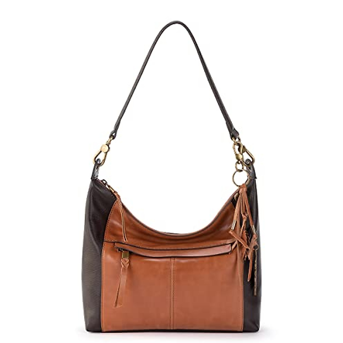 The Sak womens Alameda Leather Hobo, Tobacco Snake Multi, One Size US