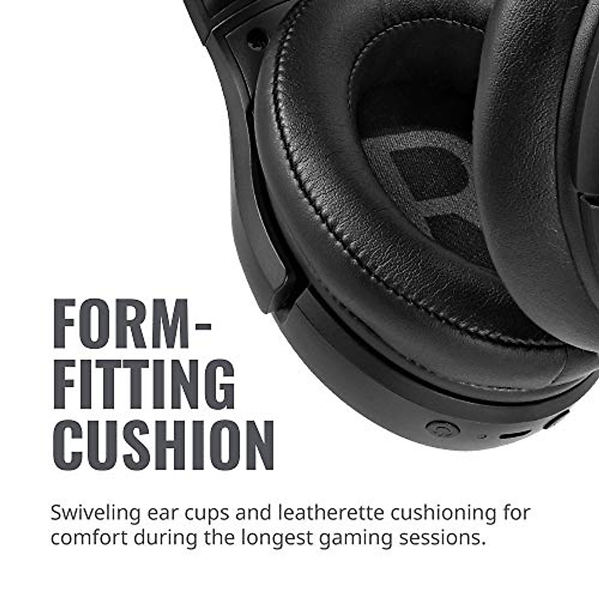 Cooler Master MH670 Gaming Headset with 2.4GHz Wireless, Virtual 7.1 Surround Sound, Durable Aluminum Frame, Detachable Omni-Directional Boom Mic, PC/Console/Mobile Connectivity (MH-670)