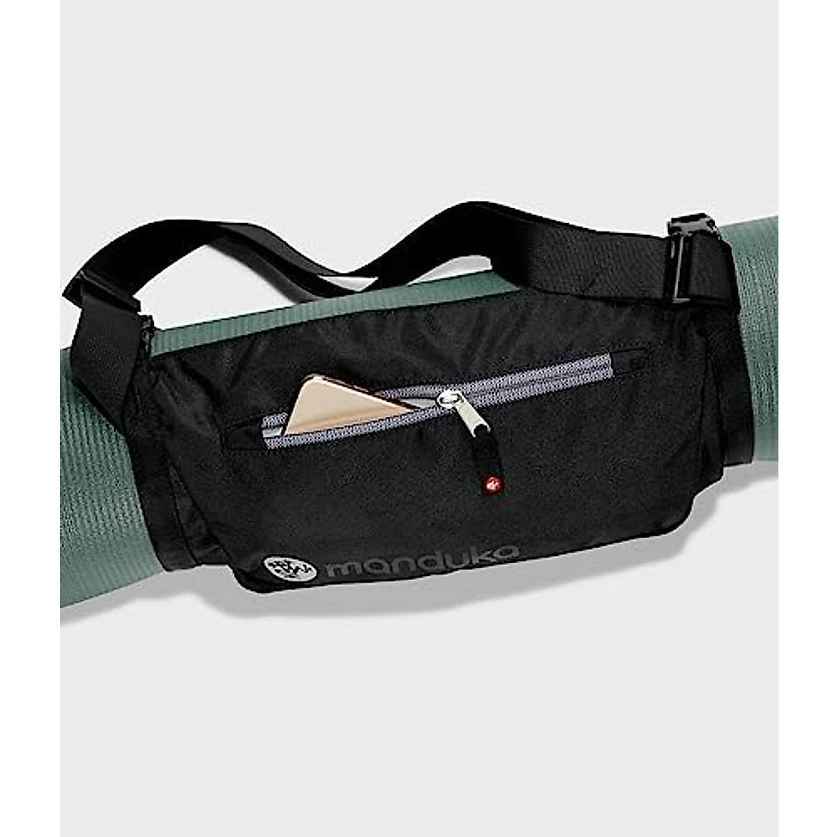 Manduka Go Play 3.0 Yoga Mat Bag, Black, One Size