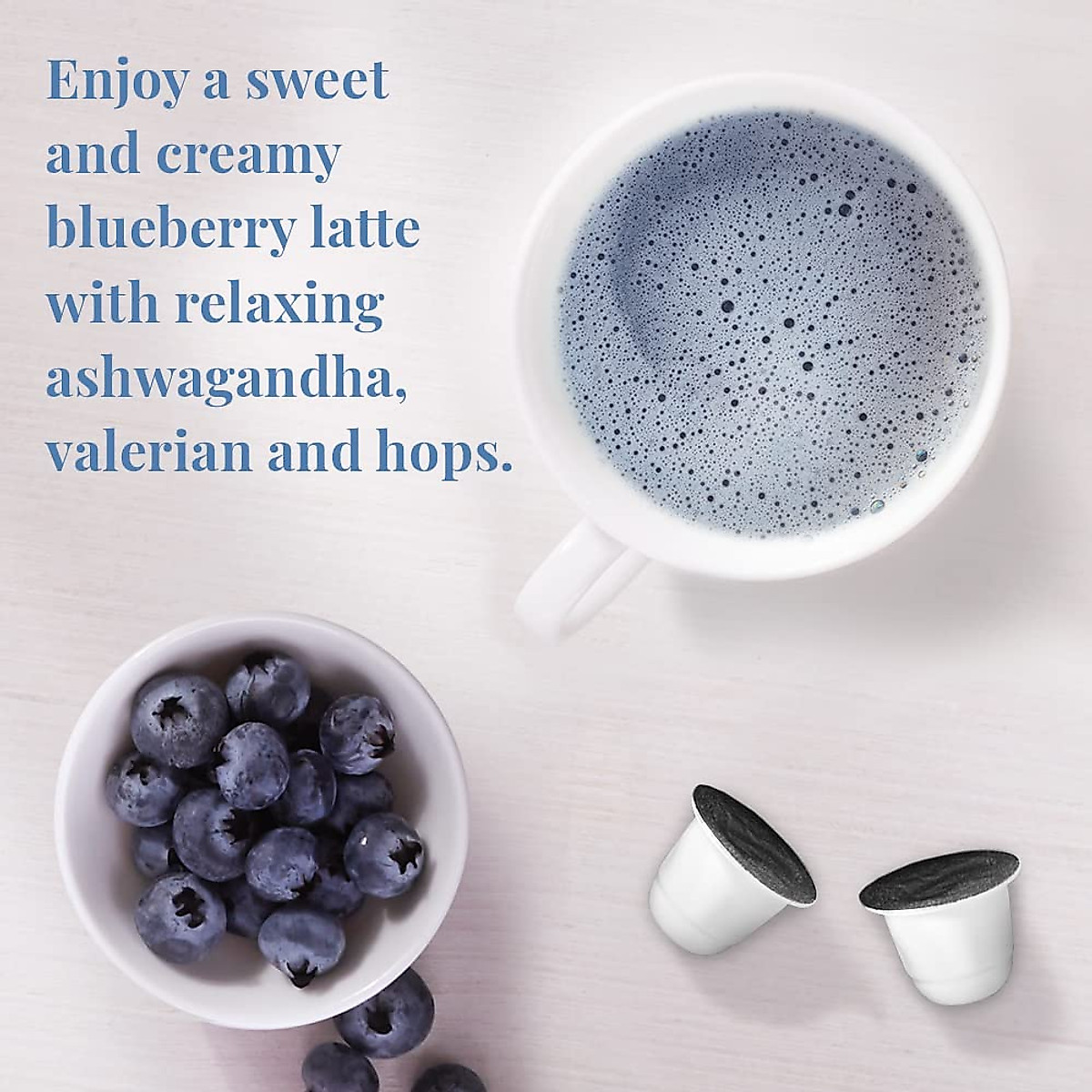 The Republic of Tea – Dream Latte Herbal Tea Latte Capsule-Compatible Recyclable Pods, 10 count, Caffeine Free