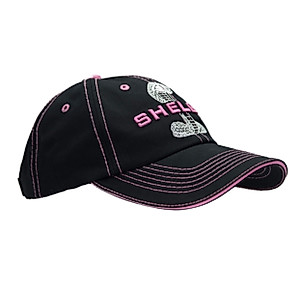 Womens Shelby Super Snake Black with Pink Cap Hat | Officially Licensed Shelby® Product | Adjustable, One-Size Fits All