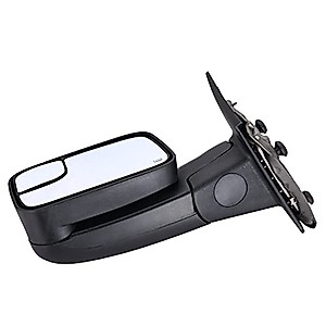 ZAPOSTS Towing Mirrors Replacement Fit for 02-08 DodgeRam 1500 for 03-09 Dodge Ram 2500 3500 Pickup Truck Power Heated Tow Folding Side View Mirror Driver Side