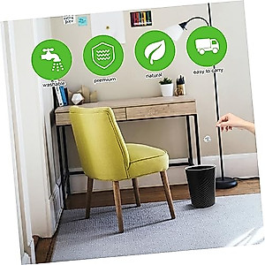 KITANDOVE 2pcs Nordic Creative Lidless Trash Can Home Garbage Bucket Household Garbage Can Multi-Function Garbage Bucket Waste Basket for Kitchen Office Trash Can Kitchen Garbage Can Pp