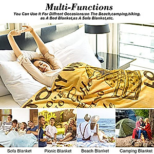 Gifts for Wife, to My Wife Blanket 50" x 60", Romantic Gifts for Wife, Gift for Wife from Husband, Soft Throw Blanket for Wife Birthday Wedding Valentine's Mother's Day Christmas