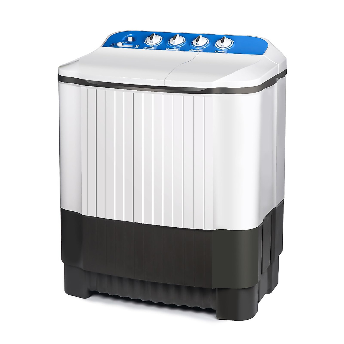 Kazigak Portable Washing Machine, 15.5 Lbs Semi-Automatic Washer with twin Tub (Wash and Spin Dry), Compact Laundry Washer for Apartments, Dorm, RV