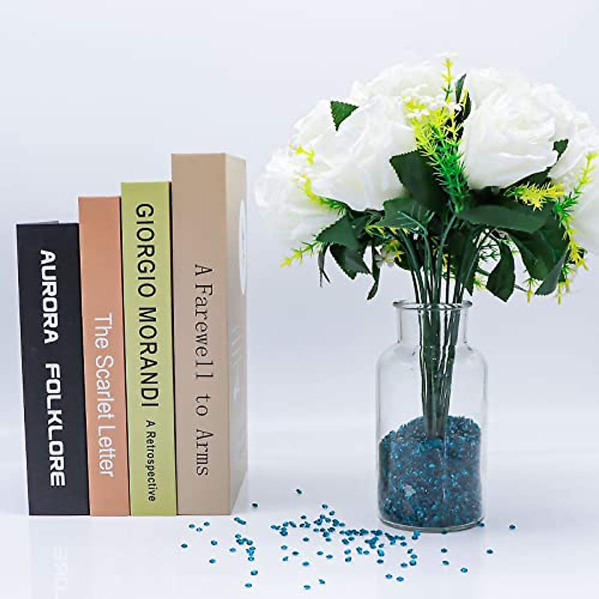 Miraise 10000 Acrylic Crystals Diamonds Confetti Scatter Crystals Wedding Scatter Table Home Decoration 4.5mm (Teal Blue)…