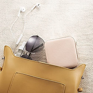 Mini Jewelry Travel Case,Small Jewelry Box,Traveling Jewelry Organizer,Portable Jewellery Storage Holder for Rings Earrings Necklace Bracelet Bangle Organizer,Boxes Gifts for Girls Women(PU-Pink)] 1 Pack