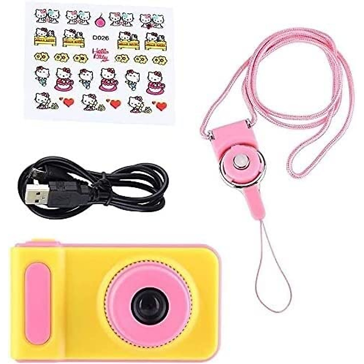 Digital Cameras for Kids Kids Camera 2.0 Inch Mini Rechargeable Child Digital Camera Toys for Children with 400MA Battery, for 2-8 Year Old Boys Girls