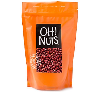 Adzuki Beans | Raw - 100% Natural | 2 lb | Dried Red Mung Beans from Thailand | Packed in New York Zip-Seal Bag for Exceptional Freshness by Oh Nuts