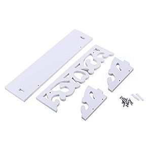 Wood Floating Shelves，Floating Shelves Wall Shelf 24 inches Long Farmhouse Bathroom Shelfs，Bedroom Walls Mounted Shelve